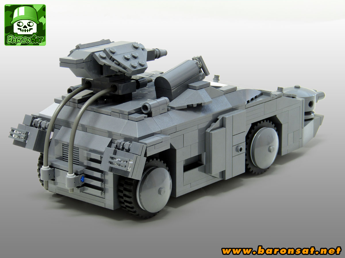 Lego moc Aliens APC M577 custom bricks model BaronSat